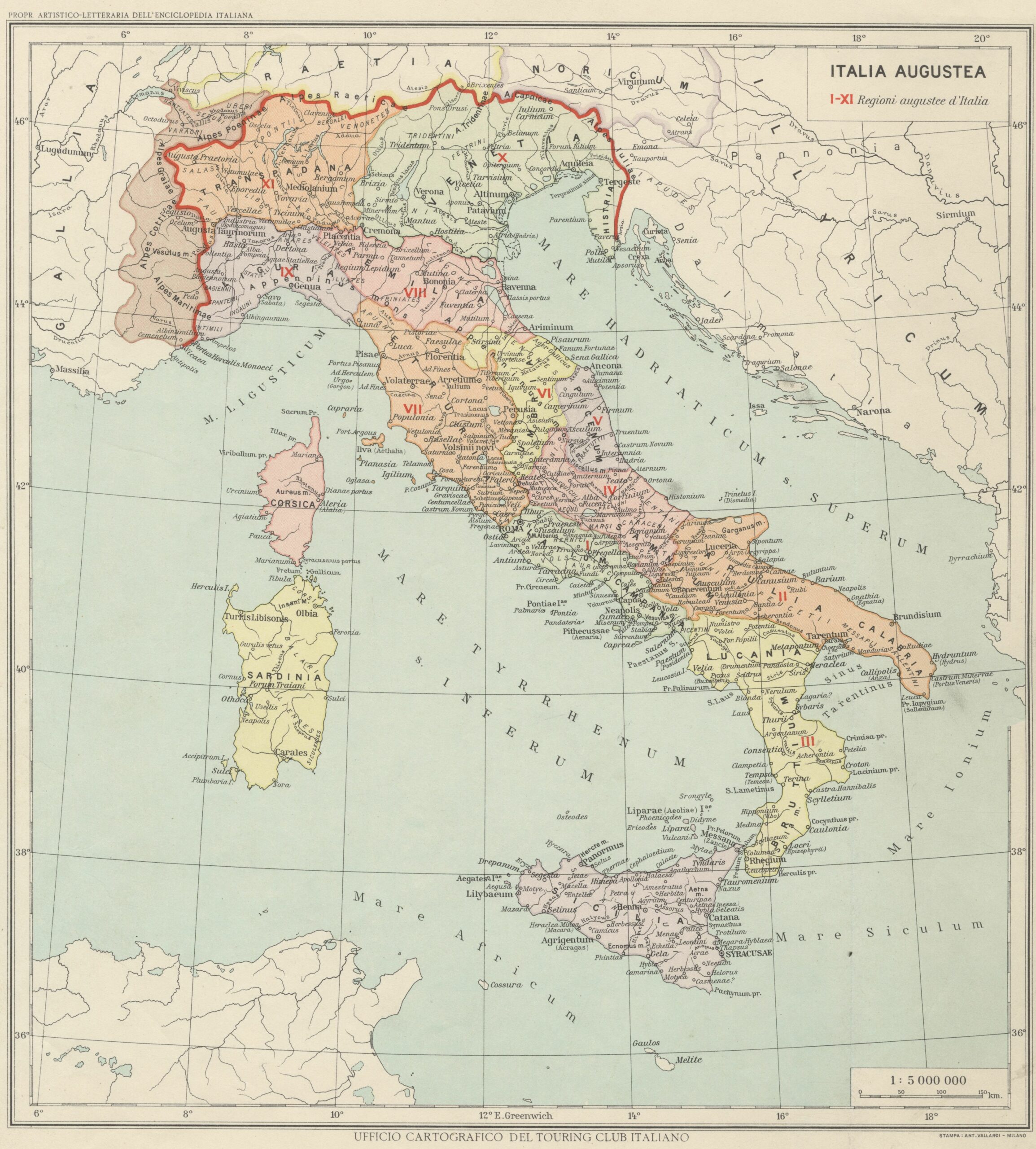 Maps of Italy - Italian Books